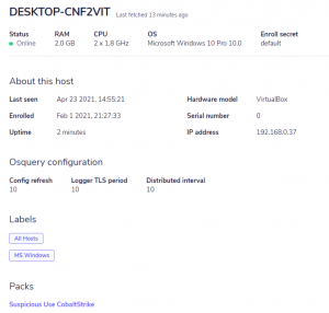 Providing Visibility, Monitoring, and Anomaly Detection with FleetDM and Osquery | SideChannel ...